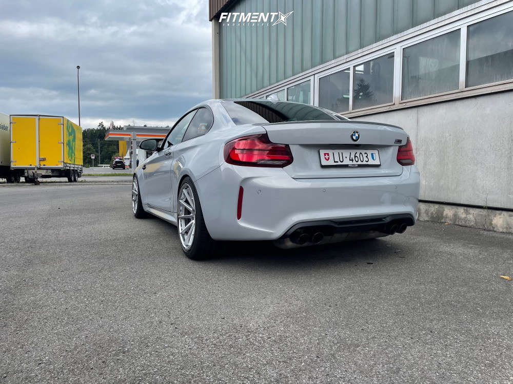 2020 BMW M2 Competition with 19x9.5 Ferrada FR4 and Hankook 245x35 on ...