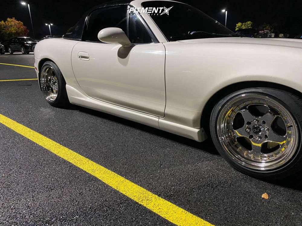 1999 Mazda Miata Base with 15x8 JNC Jnc010 and Toyo Tires 195x45 on ...