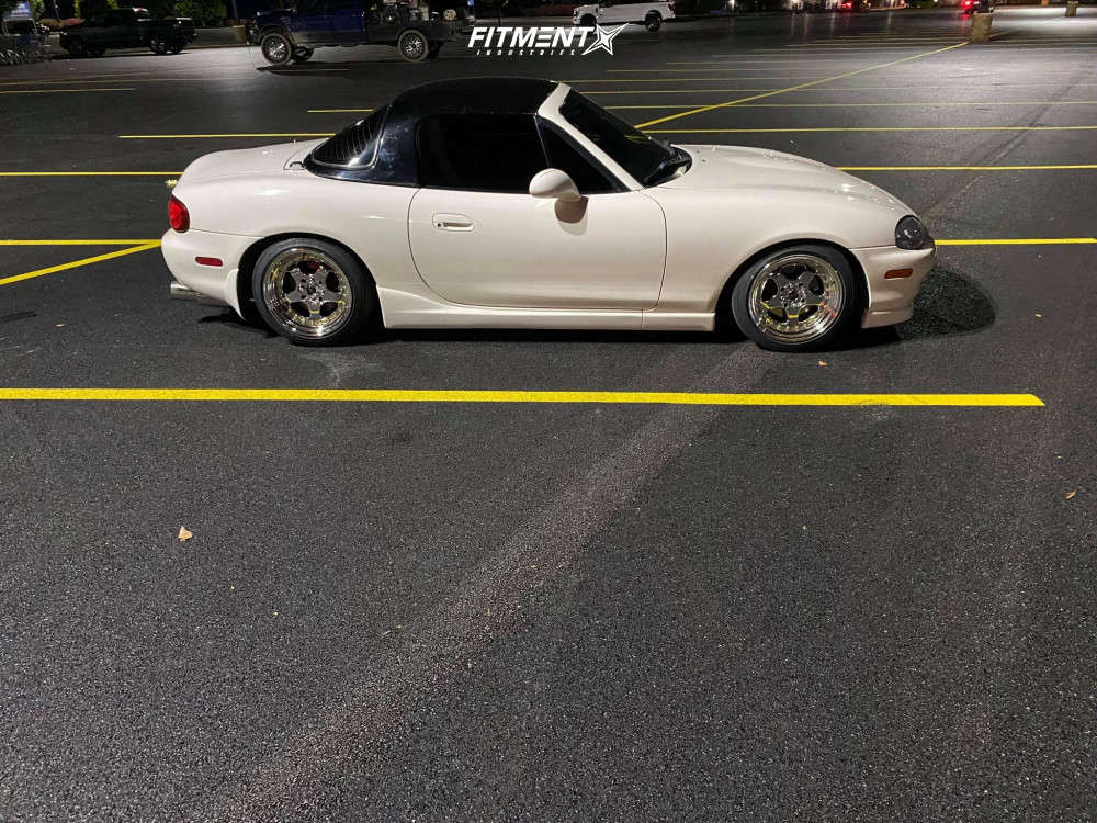 1999 Mazda Miata Base with 15x8 JNC Jnc010 and Toyo Tires 195x45 on ...