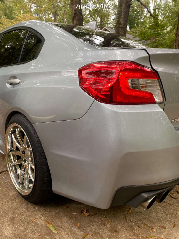 2015 Subaru WRX Base with 19x9.5 Aodhan Ds02 and Achilles 225x40 on ...
