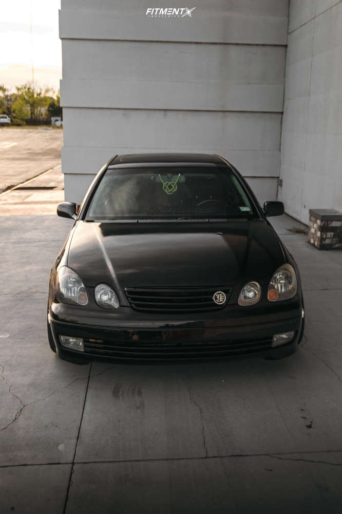 2003 Lexus GS300 Base with 19x9.5 Anovia Elder and Crosswind 235x35 on ...