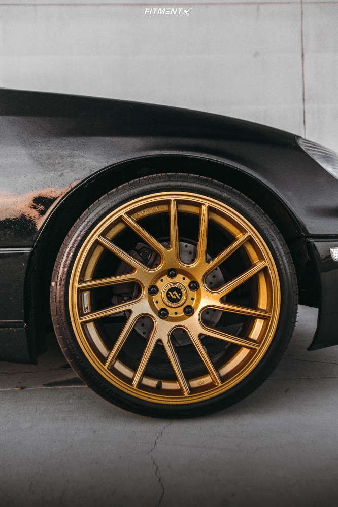 2003 Lexus GS300 Base with 19x9.5 Anovia Elder and Crosswind 235x35 on ...