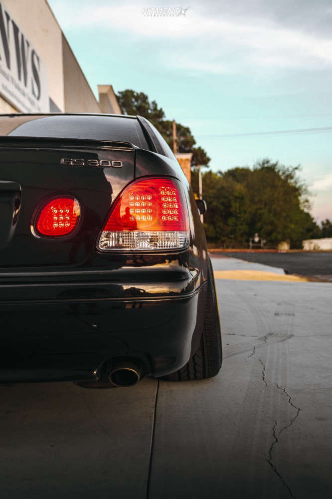 2003 Lexus GS300 Base with 19x9.5 Anovia Elder and Crosswind 235x35 on ...