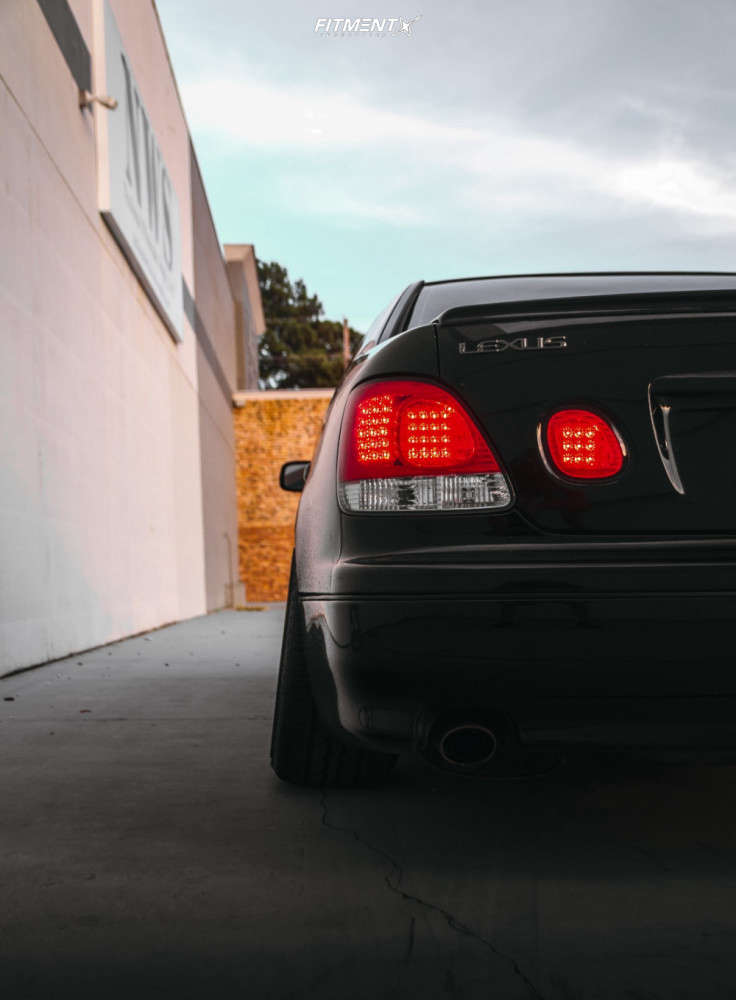 2003 Lexus GS300 Base with 19x9.5 Anovia Elder and Crosswind 235x35 on ...