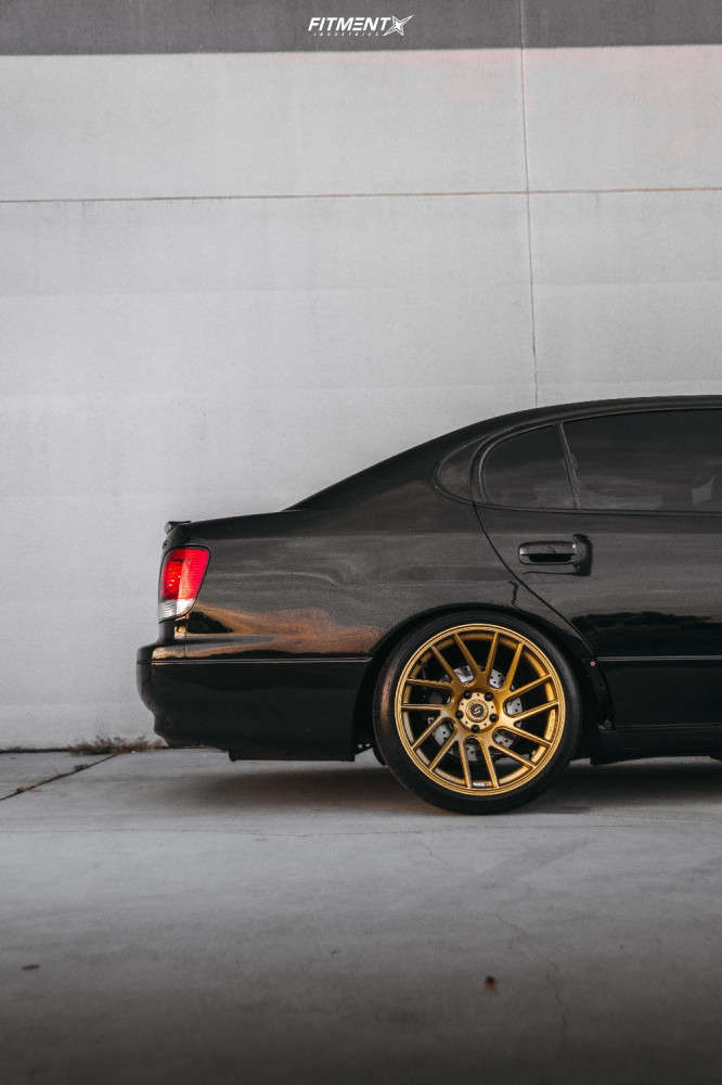 2003 Lexus GS300 Base with 19x9.5 Anovia Elder and Crosswind 235x35 on ...