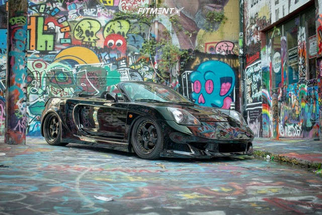 2001 Toyota MR2 Spyder Base with 18x8 Work Meister S1 3p and Michelin ...