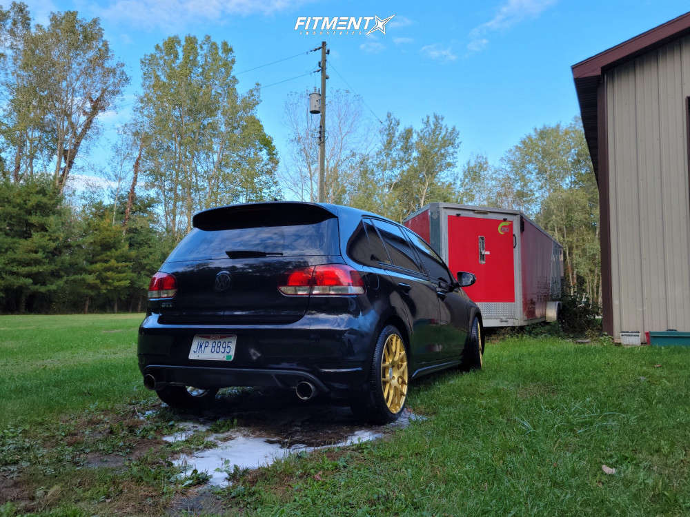 2010 Volkswagen GTI Base with 18x8 TSW Nurburgring and Continental ...