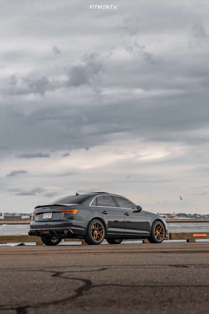 2018 Audi A4 Quattro Prestige with 19x9.5 Rohana Rfx11 and General ...