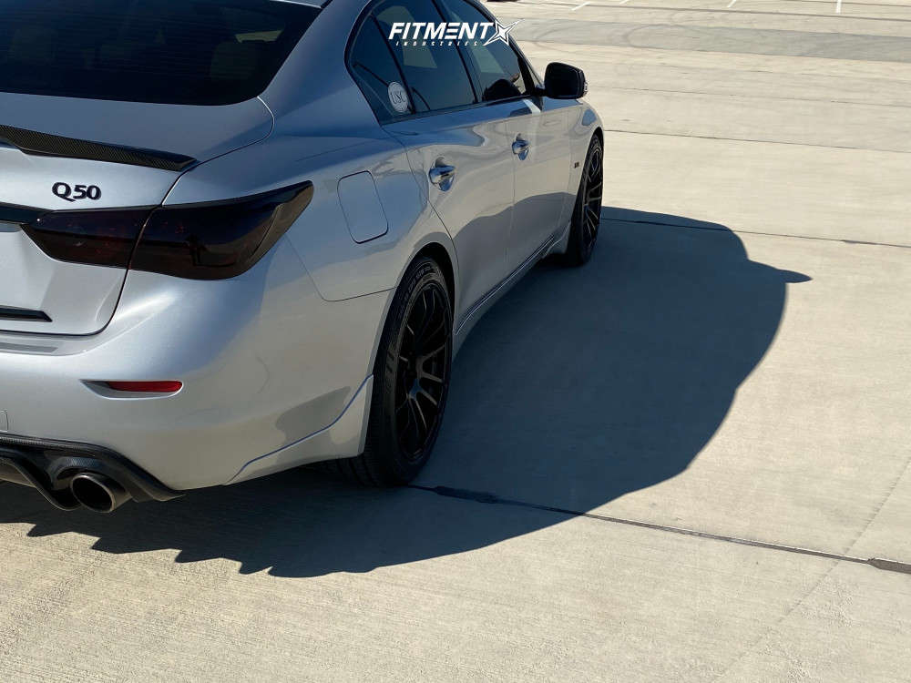 2017 INFINITI Q50 Premium with 19x9.5 AVID1 AV20 and Kumho 245x45 on ...