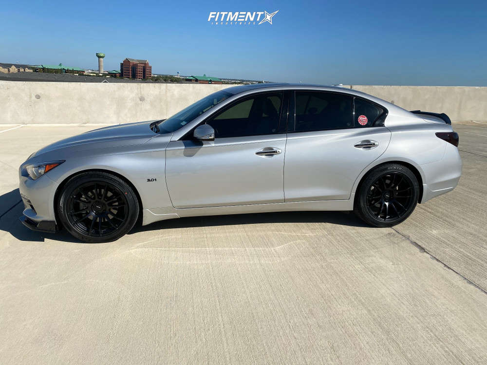 2017 INFINITI Q50 Premium with 19x9.5 AVID1 AV20 and Kumho 245x45 on ...