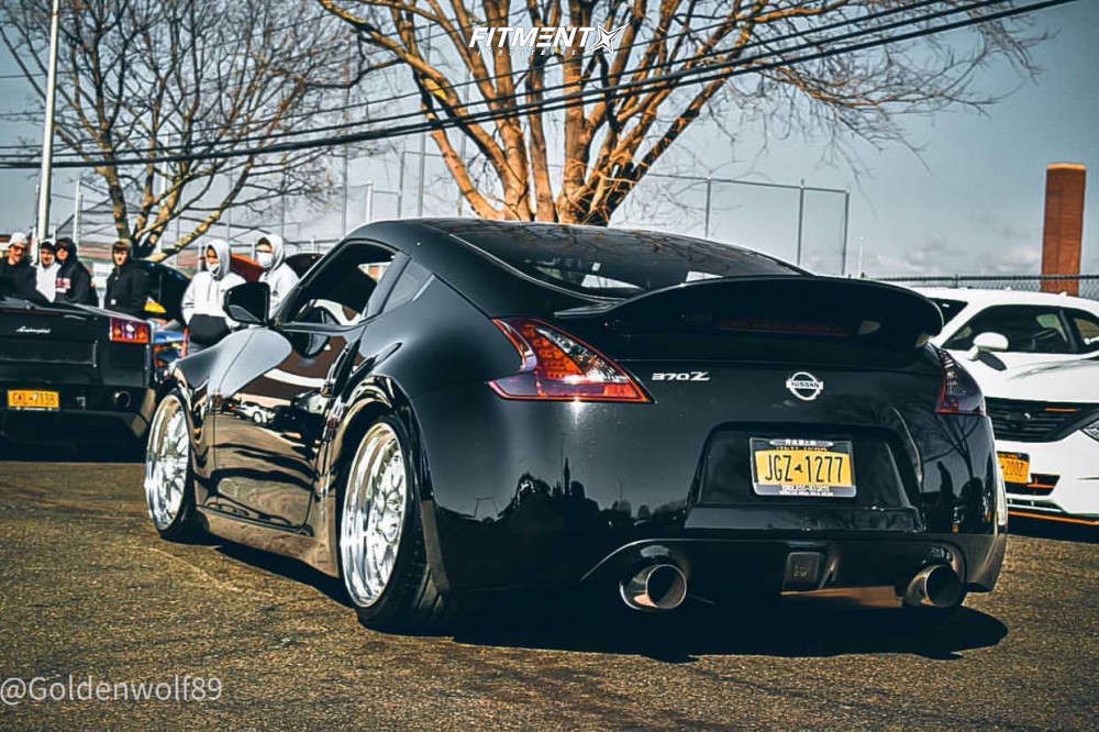2015 Nissan 370Z Sport with 19x9.5 Work Vs Xx and Arroyo 245x35 on Coilovers | 1913359 | Fitment ...