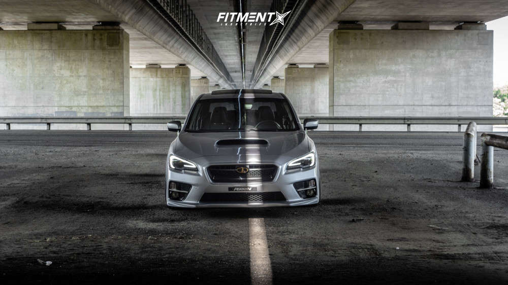 2016 Subaru WRX Premium with 18x9.5 Option Lab R716 and Firestone ...