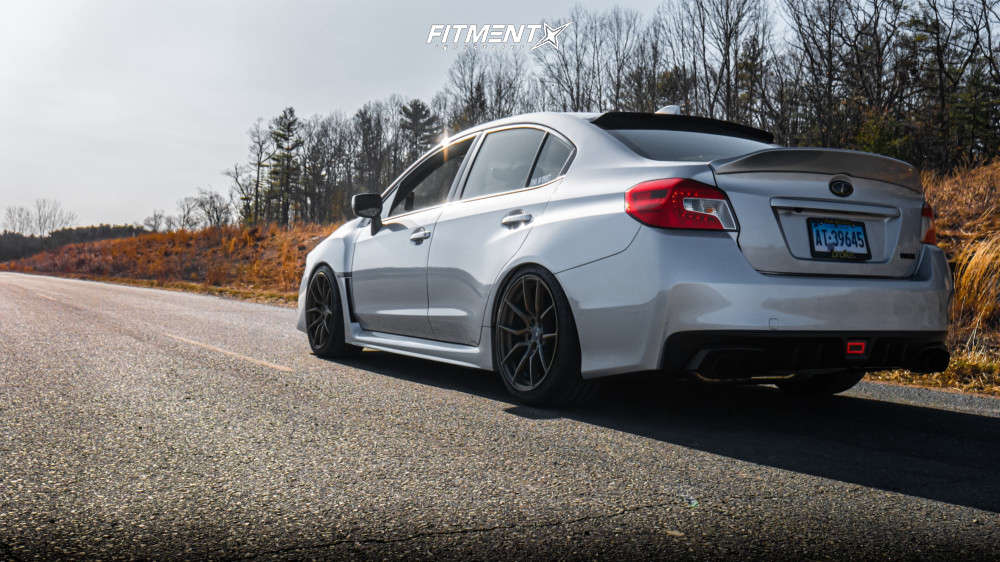2016 Subaru WRX Premium with 18x9.5 Option Lab R716 and Firestone ...