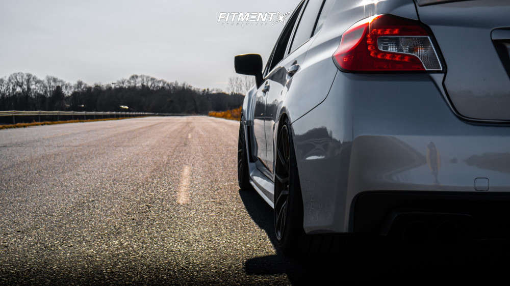 2016 Subaru WRX Premium with 18x9.5 Option Lab R716 and Firestone ...