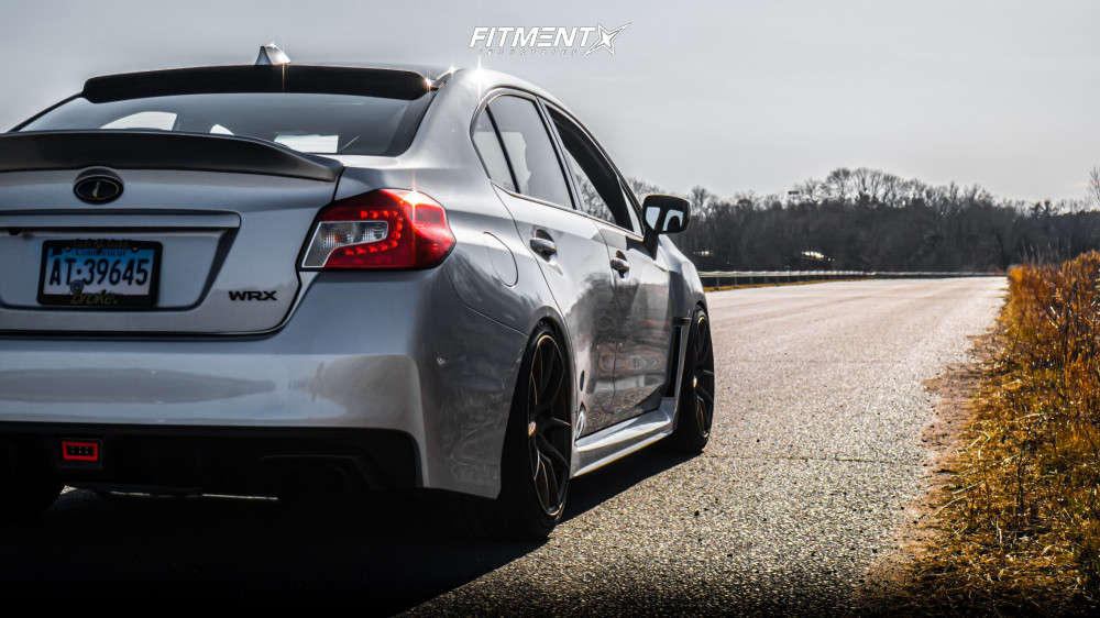 2016 Subaru WRX Premium with 18x9.5 Option Lab R716 and Firestone ...