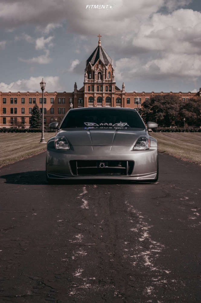 2003 Nissan 350Z Base with 18x9.5 ESR Sr07 and Achilles 245x40 on ...