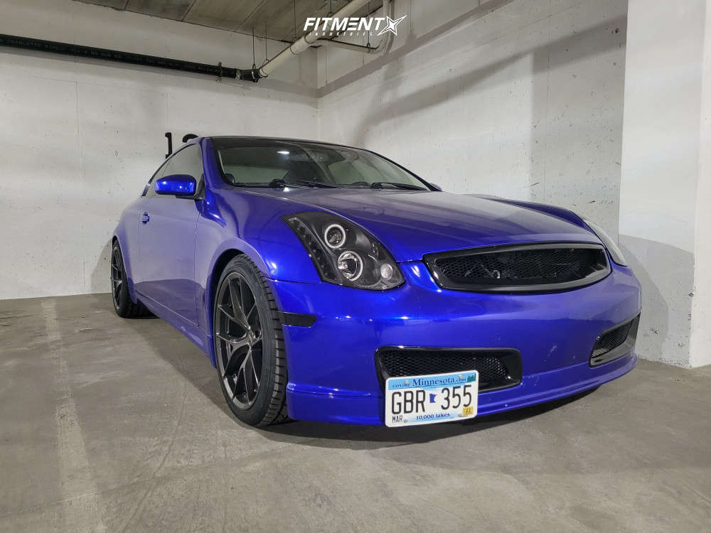 2006 INFINITI G35 Base with 19x9.5 ESR Rf2 and General 265x35 on ...