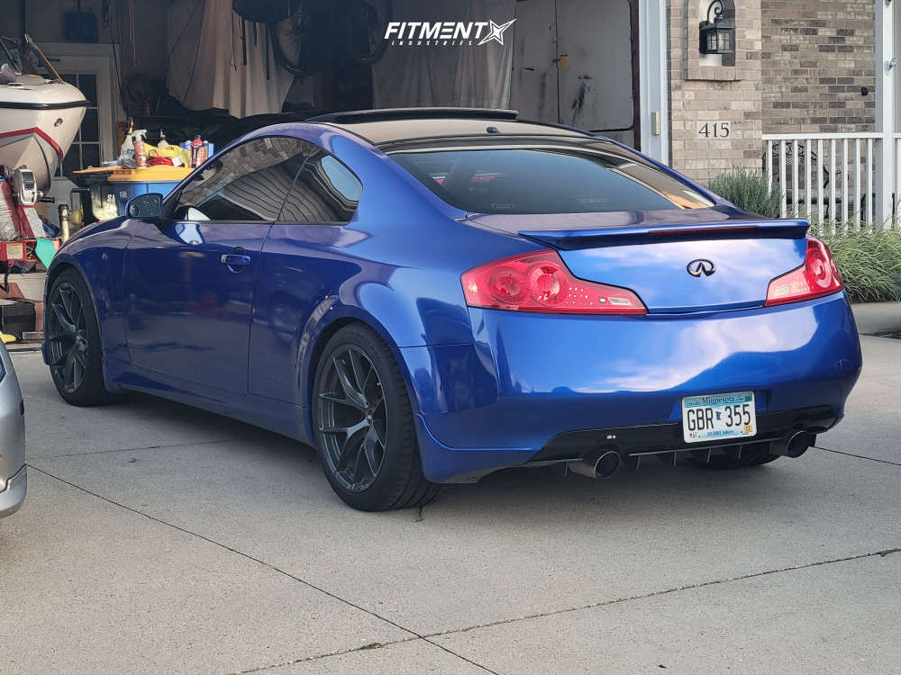 2006 INFINITI G35 Base with 19x9.5 ESR Rf2 and General 265x35 on ...
