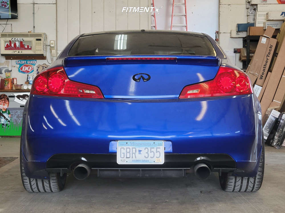 2006 INFINITI G35 Base with 19x9.5 ESR Rf2 and General 265x35 on ...