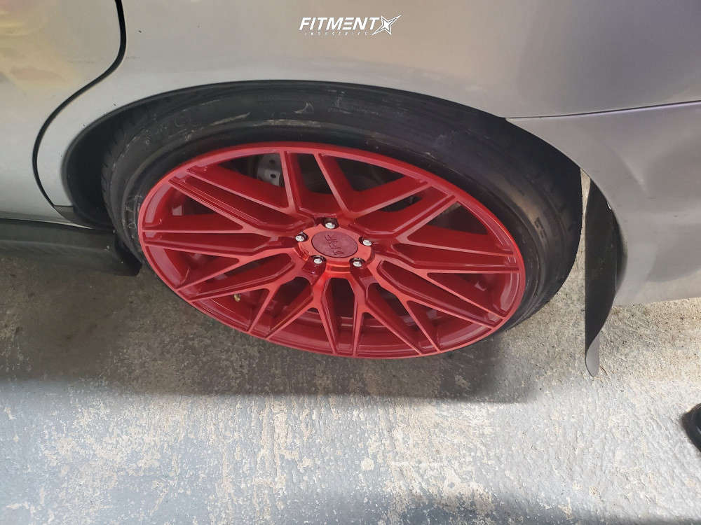 2002 Subaru Impreza WRX with 18x9.5 F1R F103 and Ohtsu 225x40 on ...