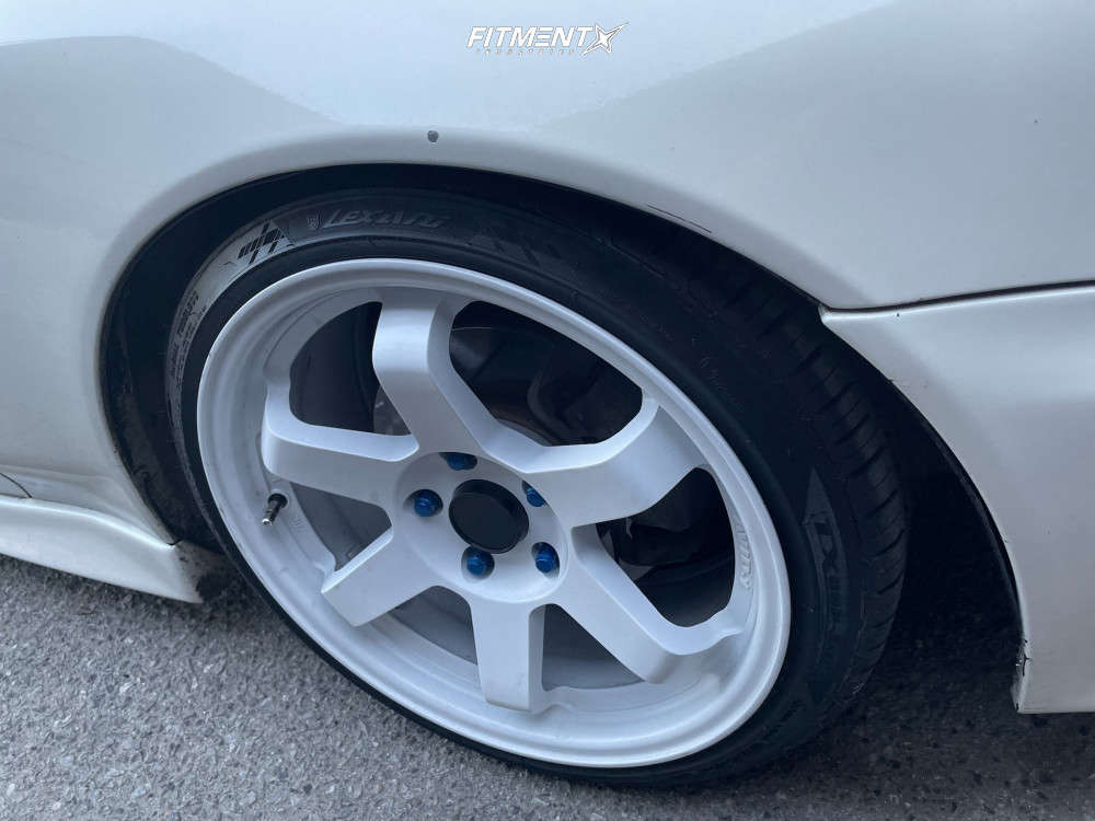 1999 Honda Prelude Type SH with 17x8 1AV Zx4 and Lexani 205x40 on ...