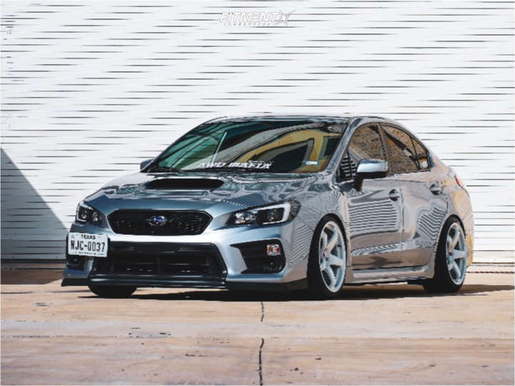 2020 Subaru WRX Base with 18x9.5 GMR Gmr-04 and Laufenn 225x40 on ...