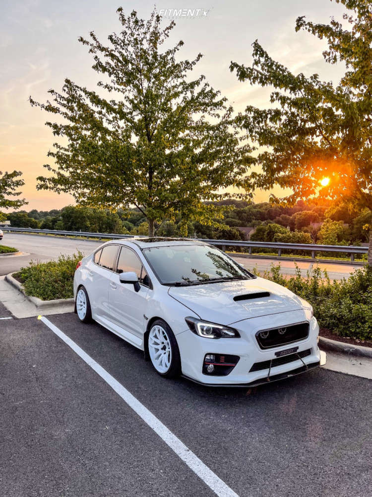 2016 Subaru WRX Premium with 18x9.5 Vors Tr4 and Vercelli 225x40 on ...