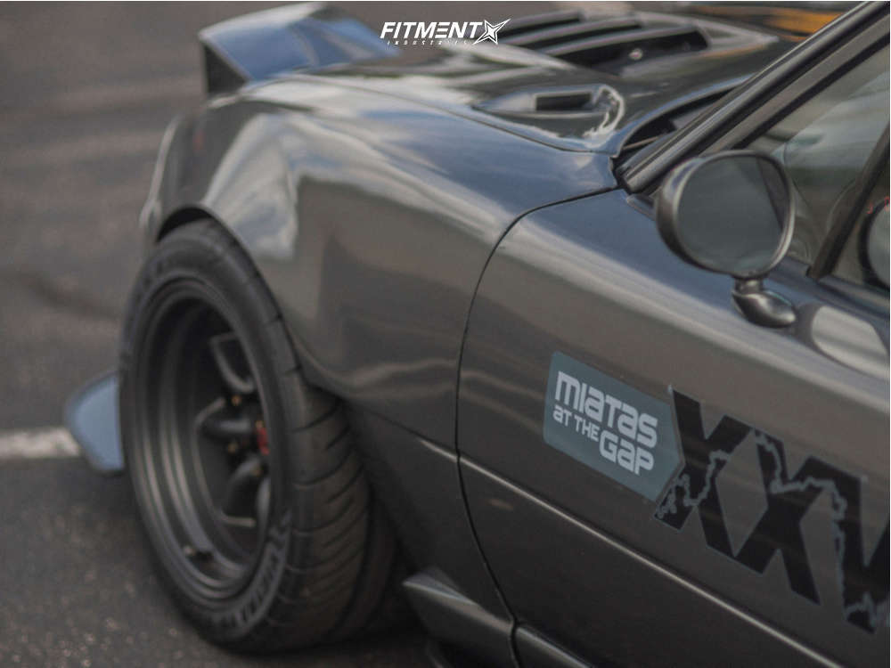 1997 Mazda Miata Base with 15x9 Rota Rkr and Maxxis 245x45 on Coilovers ...