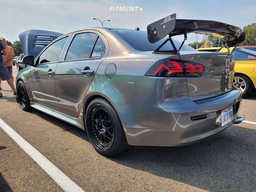 2016 Mitsubishi Lancer ES with 18x9 ARC Ar9 and Achilles 245x45 on ...