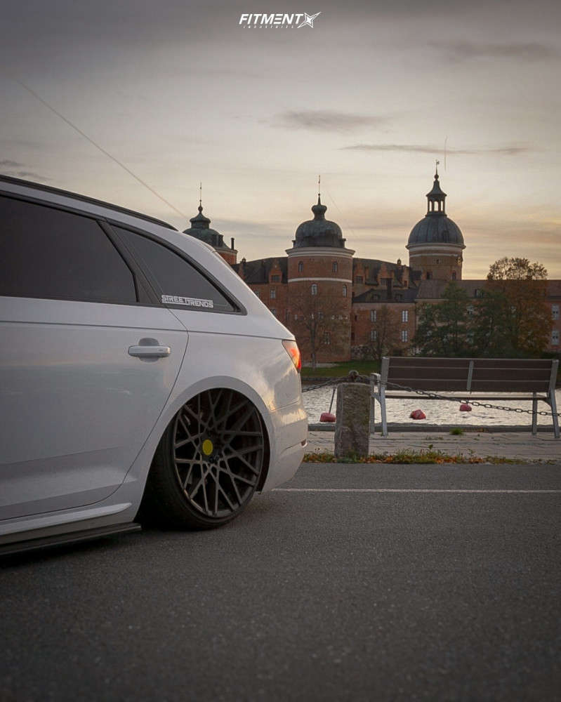 2016 Audi A4 Premium with 20x10 Rotiform Blq and Landsail 245x30 on Air ...