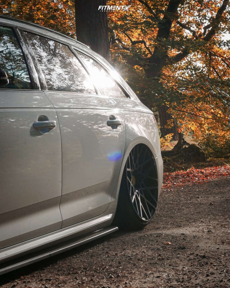 2016 Audi A4 Premium with 20x10 Rotiform Blq and Landsail 245x30 on Air ...