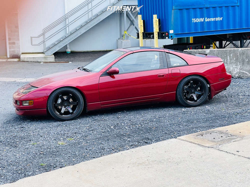1993 Nissan 300ZX Base with 18x9.5 AVID1 AV6 and Delinte 235x40 on ...