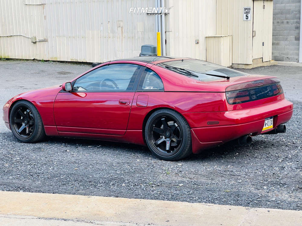 1993 Nissan 300ZX Base with 18x9.5 AVID1 AV6 and Delinte 235x40 on ...