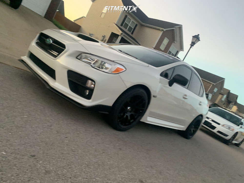 2016 Subaru WRX Base with 18x9.5 Enkei Raijin and Hankook 255x40 on ...