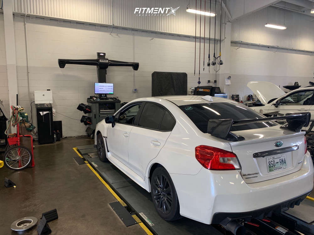 2016 Subaru WRX Base with 18x9.5 Enkei Raijin and Hankook 255x40 on ...