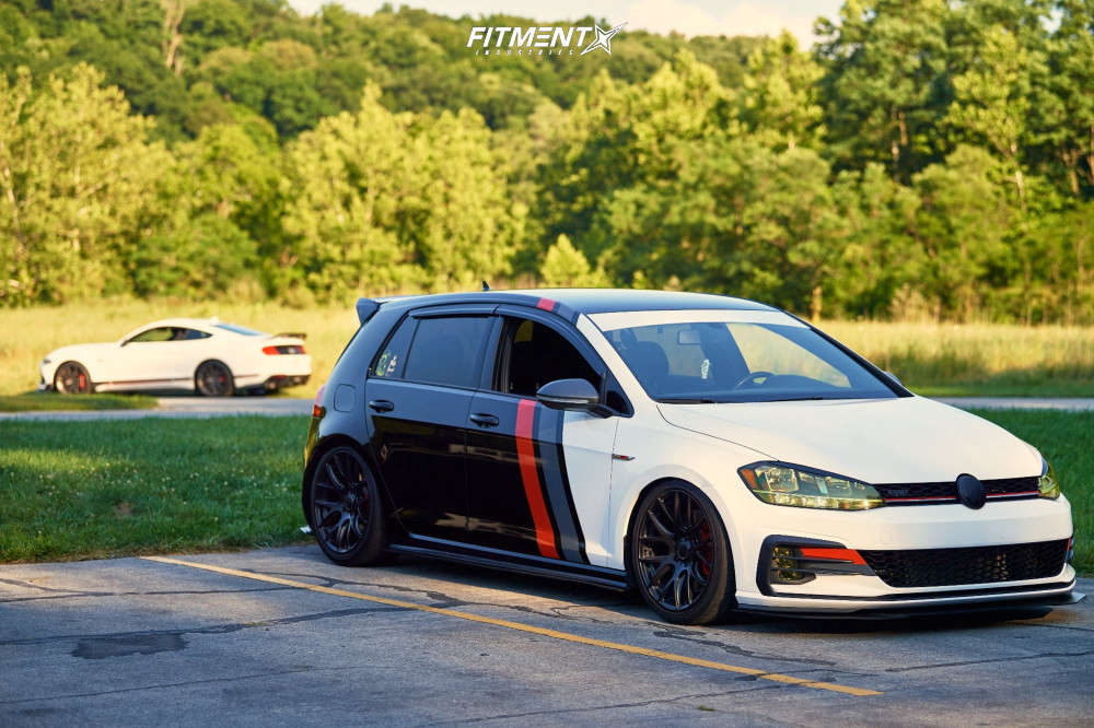 2020 Volkswagen GTI S with 18x8.5 3SDM 0.01 and Falken 235x40 on ...