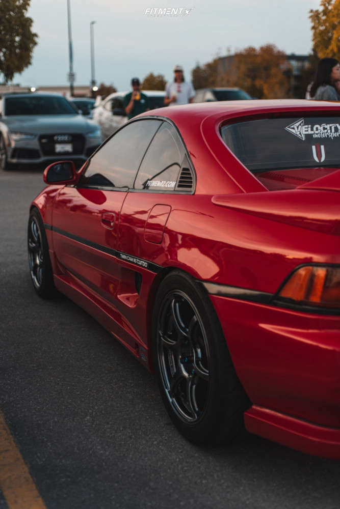 1991 Toyota MR2 Turbo with 17x8 Advan Racing RGIII and Falken 215x40 on ...