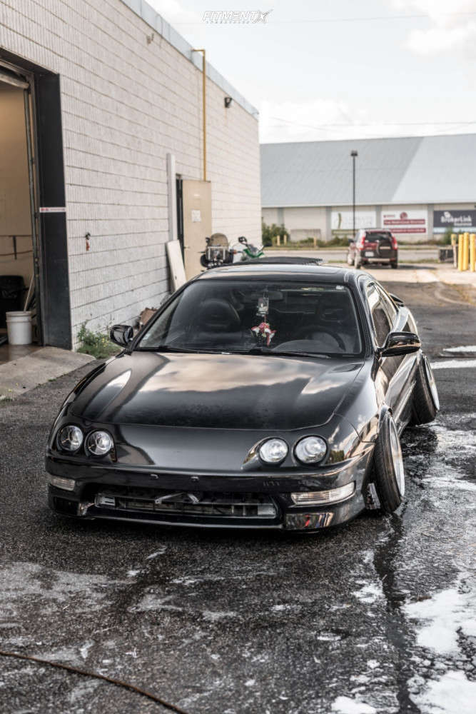 Black Acura Integra Wallpaper