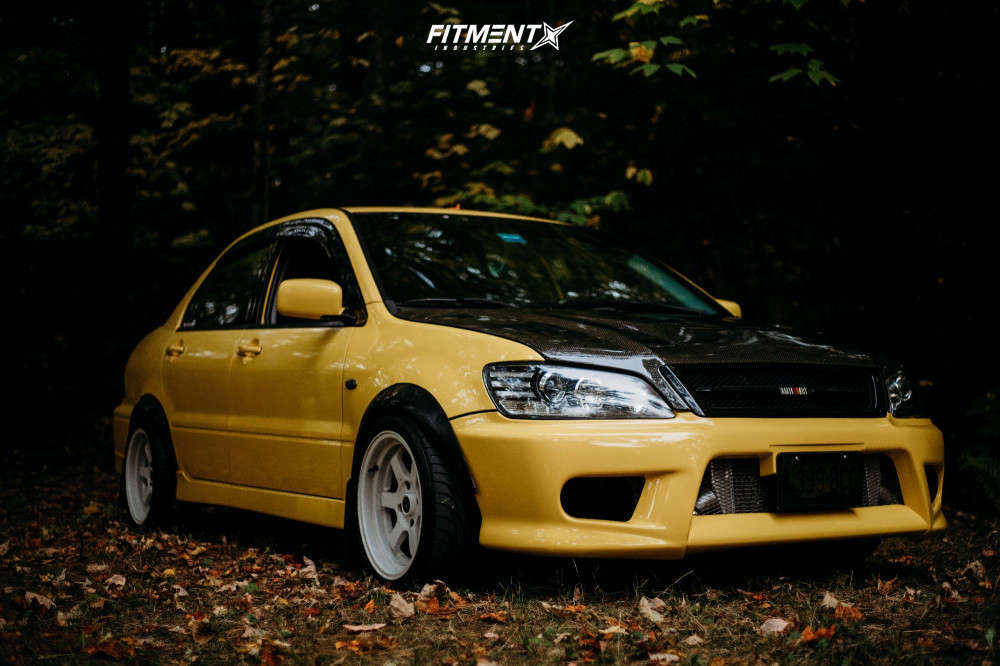 2002 Mitsubishi Lancer OZ Rally with 16x8 Rota Grid V and Federal ...