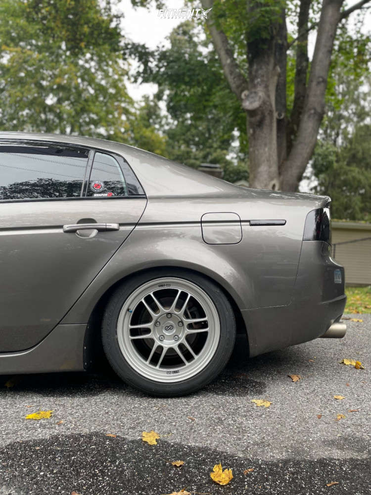 2008 Acura TL Base with 17x8 Enkei Rpf1 and Toyo Tires 225x45 on ...