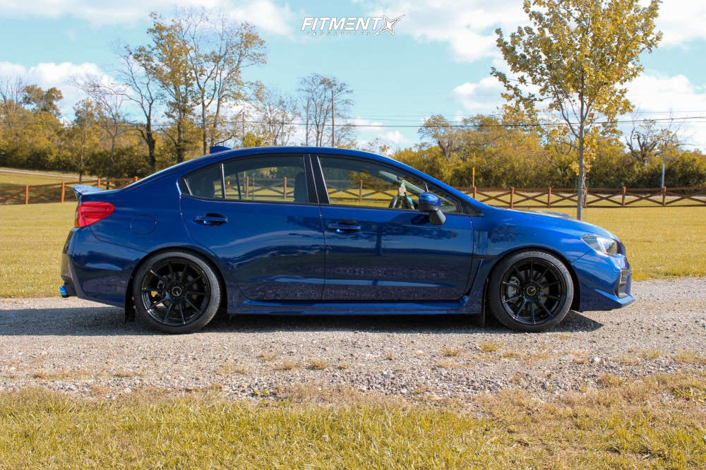 2019 Subaru WRX Base with 18x9.5 Enkei Ts-10 and Continental 245x40 on ...