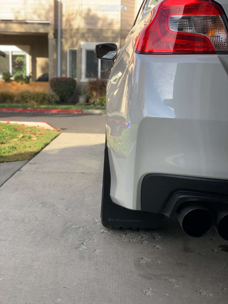 2021 Subaru WRX STI Base with 19x8.5 Motegi Mr151 and Yokohama 245x35 on Stock Suspension ...