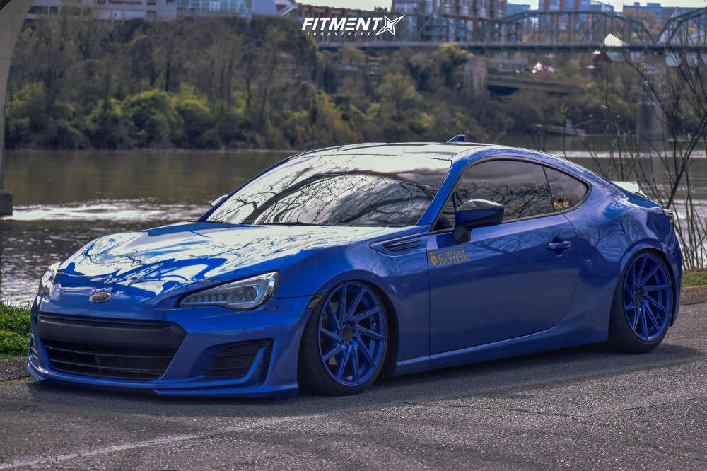 2018 Subaru BRZ Premium with 18x8.5 F1R F29 and Nitto 215x35 on Air ...