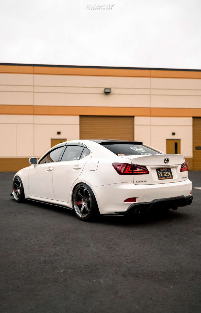2006 Lexus IS350 Base with 18x9.5 Volk Te37sl and Yokohama 235x40 on ...