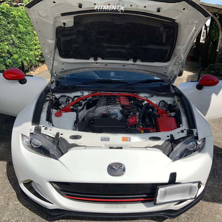 2016 Mazda MX-5 Miata GX with 17x7.5 Rays Engineering Te37 Saga Time ...