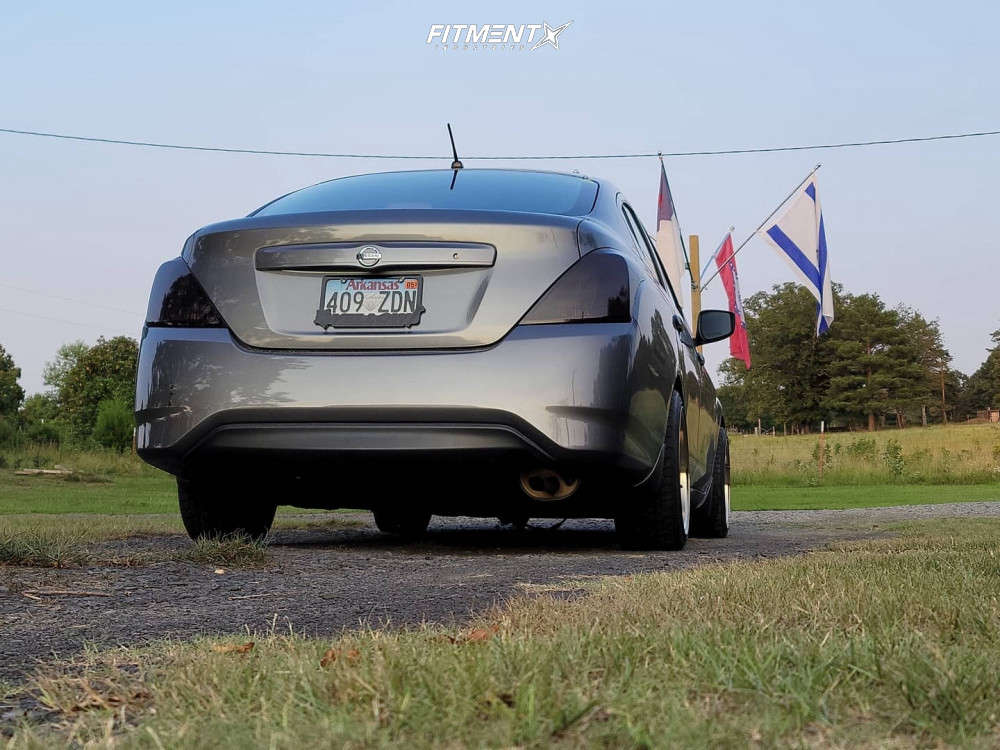 2017 Nissan Versa 1.6 S with 16x8 MST Time Attack and Nitto 205x40 on ...