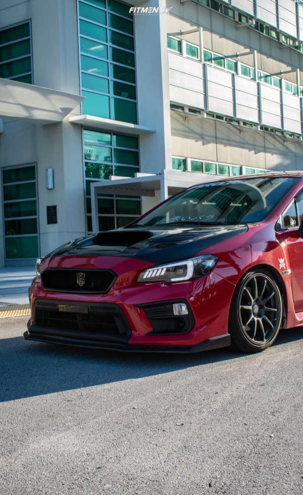 2019 Subaru WRX Base with 18x9 SSR Gtv02 and Vercelli 235x40 on ...