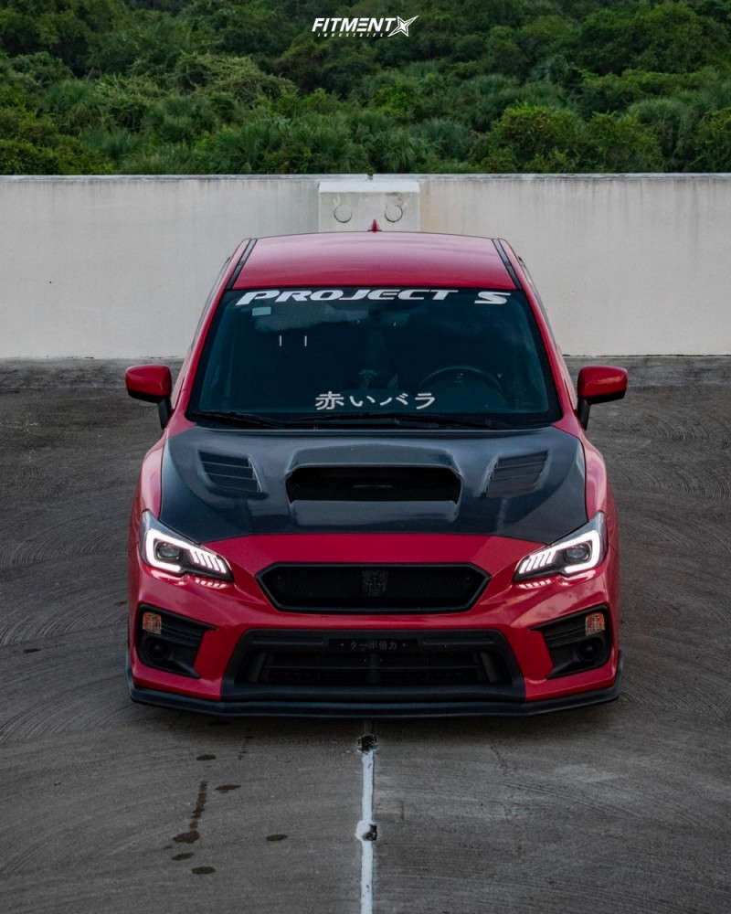 2019 Subaru WRX Base with 18x9 SSR Gtv02 and Vercelli 235x40 on ...