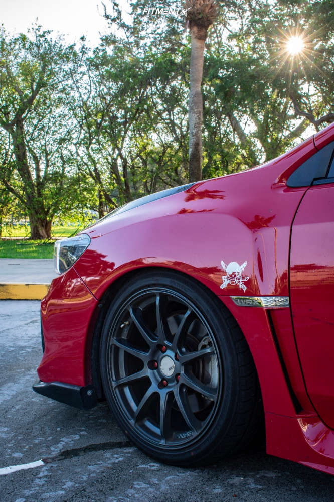 2019 Subaru WRX Base with 18x9 SSR Gtv02 and Vercelli 235x40 on ...