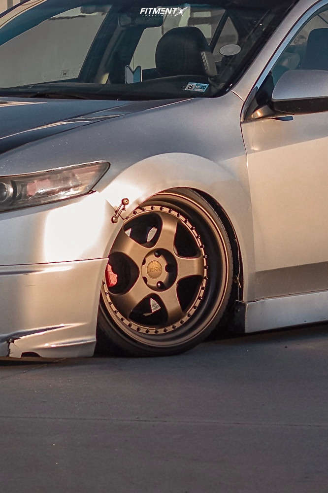 2010 Acura TSX Base with 19x9.5 ESR Sr06 and Achilles 225x35 on ...